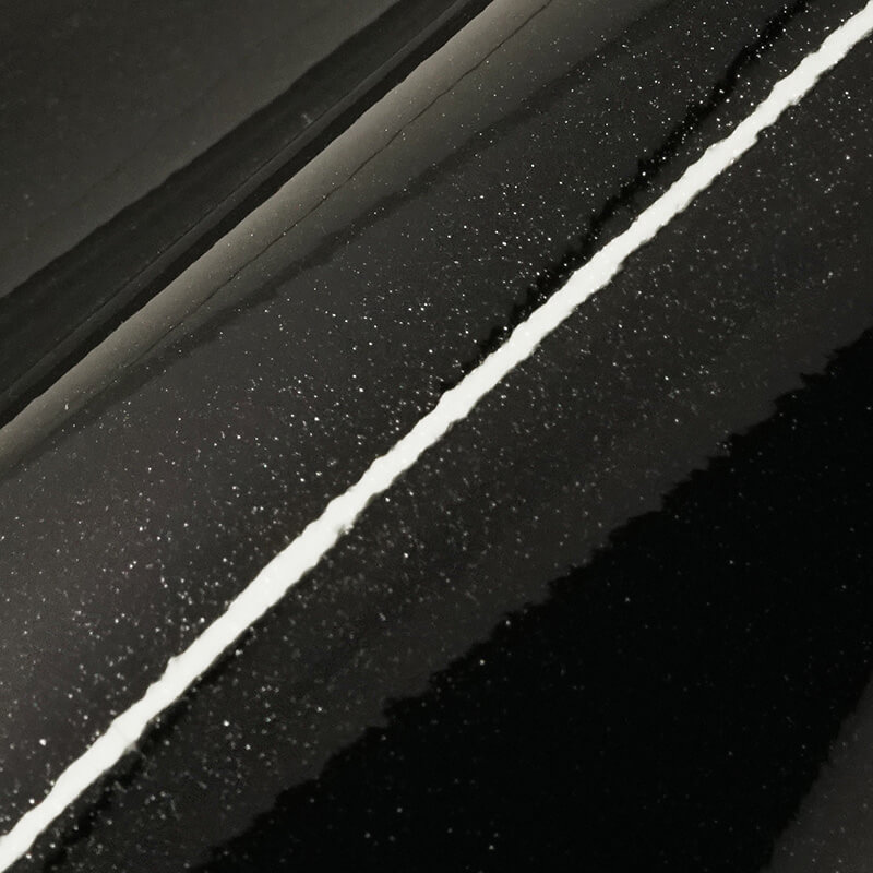3M 2080-G212 Gloss Black Metallic Car Wrap Folie